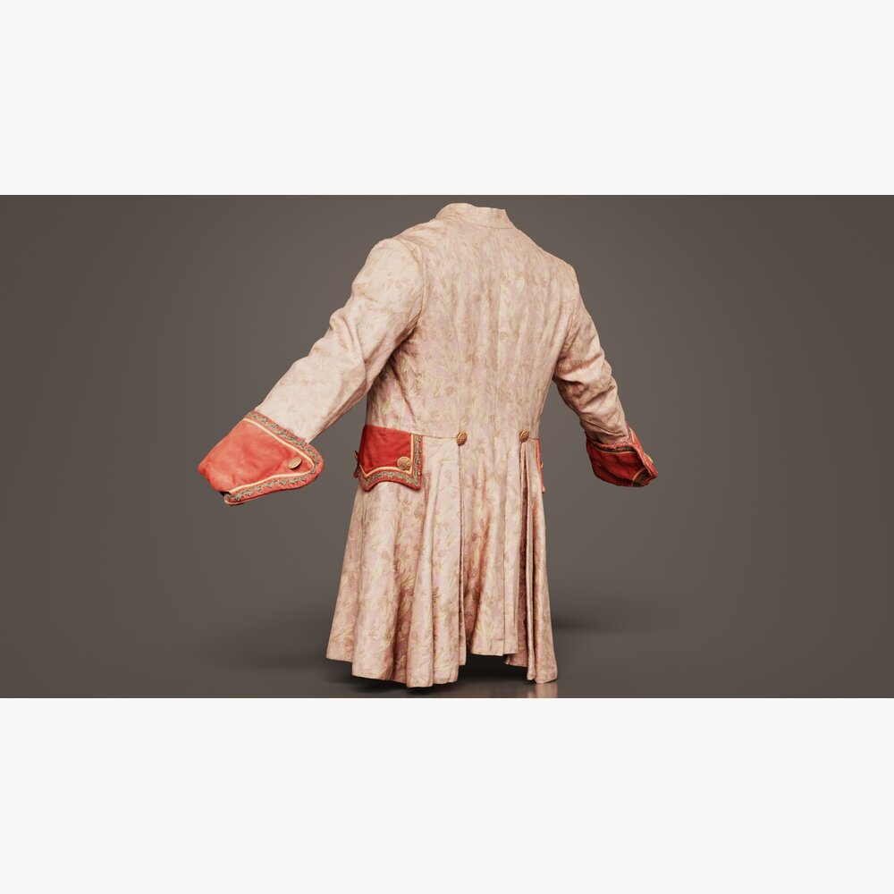 Leaf Jacket 3d Model Download Coats On