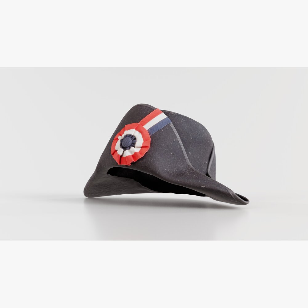 Napoleon Hat 3D model - Download Hats on 3DModels.org