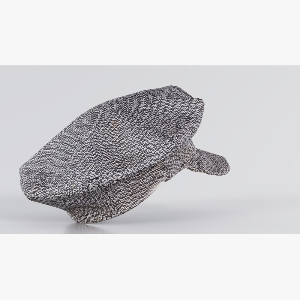 Peaky Blinders Hat B Up 3D model - Download Hats on 3DModels.org