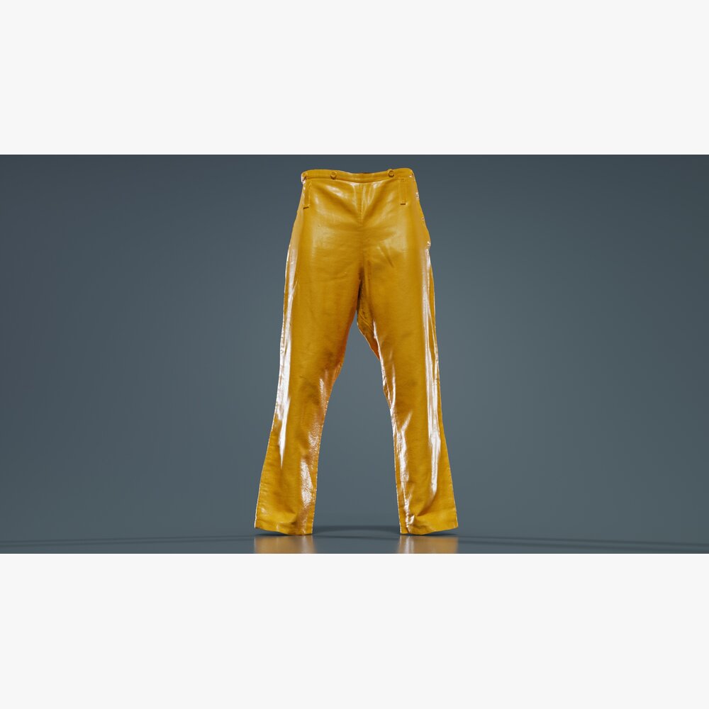 Peasant Trousers 3D model - Download Trousers on 3DModels.org