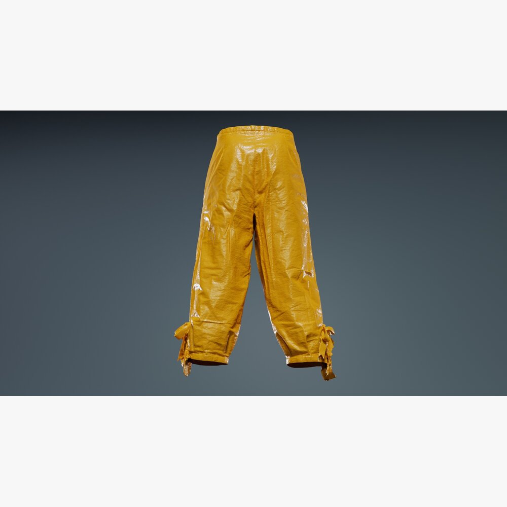 Prince Trousers Long 3D model - Download Trousers on 3DModels.org