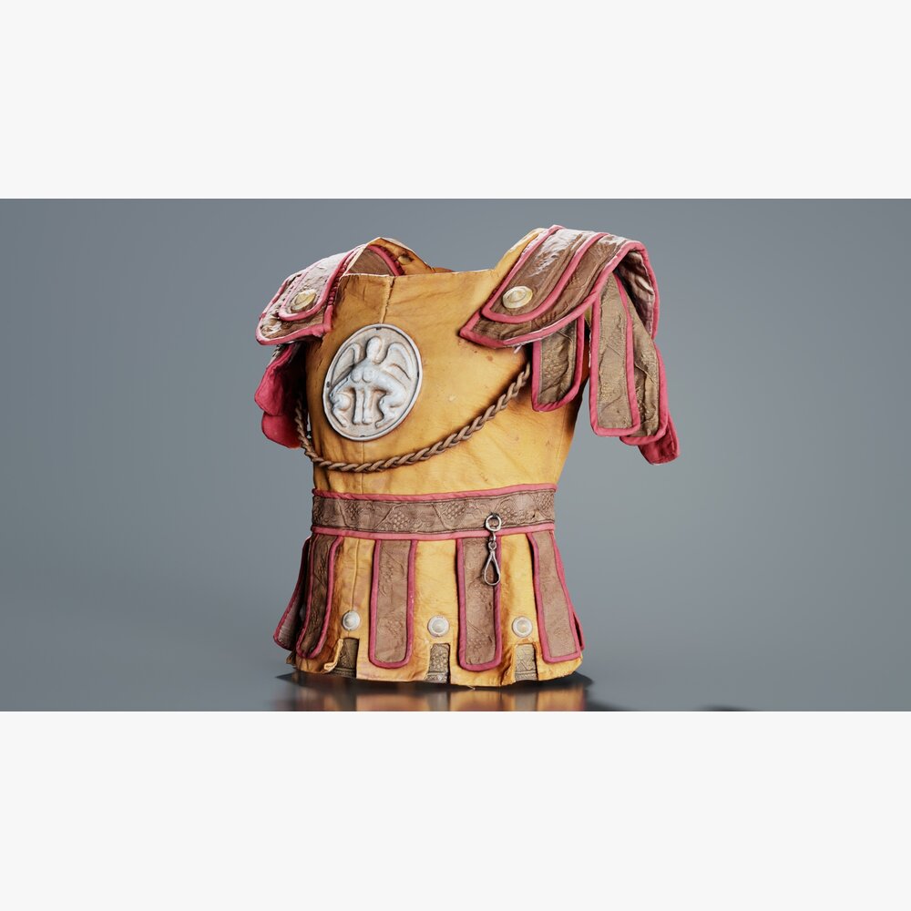 Ancient Roman Attire Armor 3D model - Download Armor on 3DModels.org