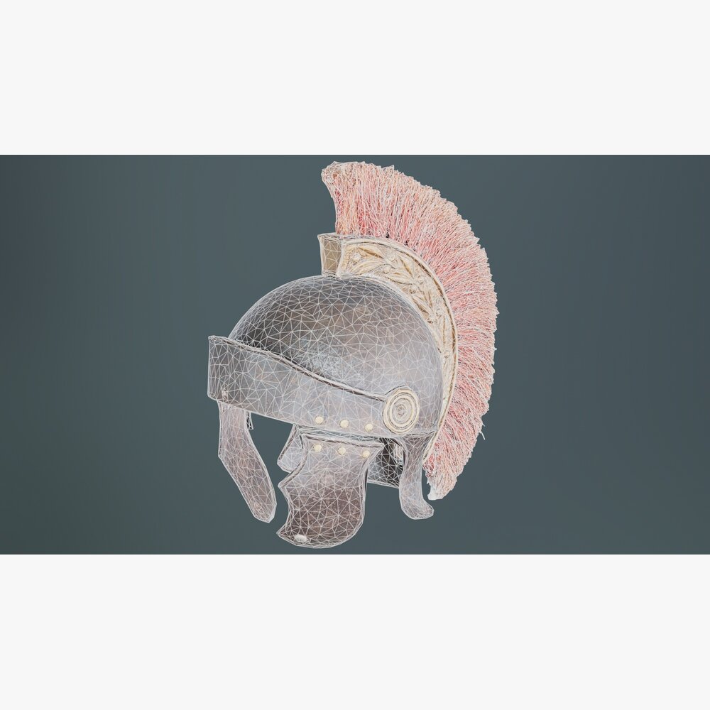 Roman Helmet 3D model - Download Armor on 3DModels.org