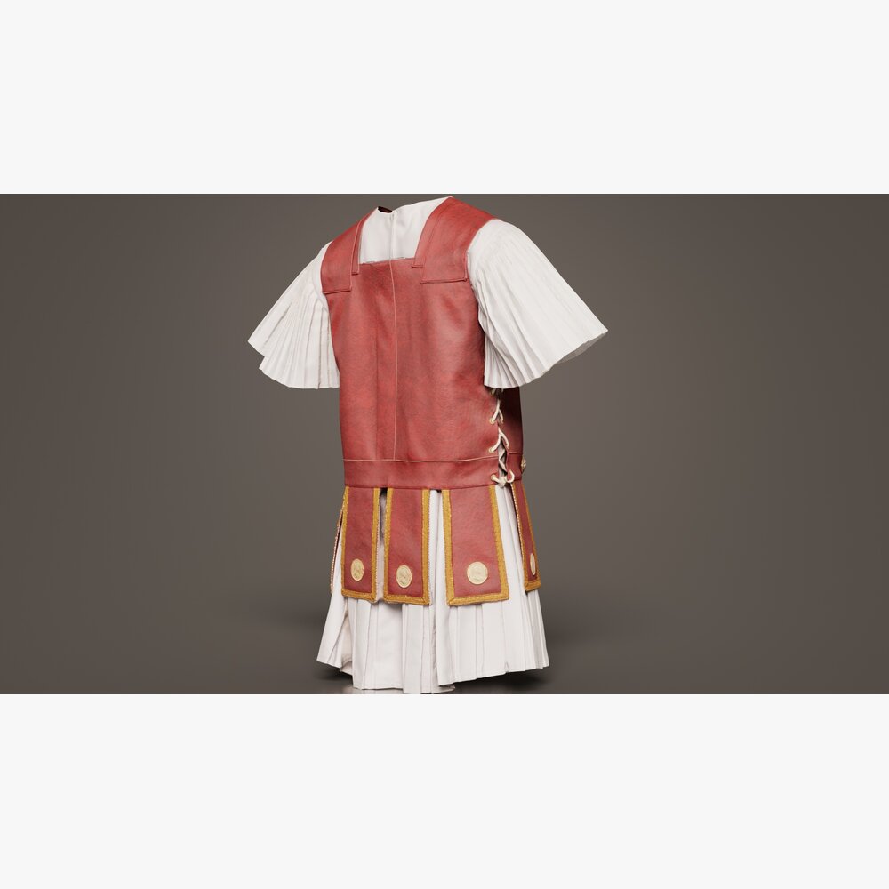 Roman Soldier Costume 3D model - Download Armor on 3DModels.org