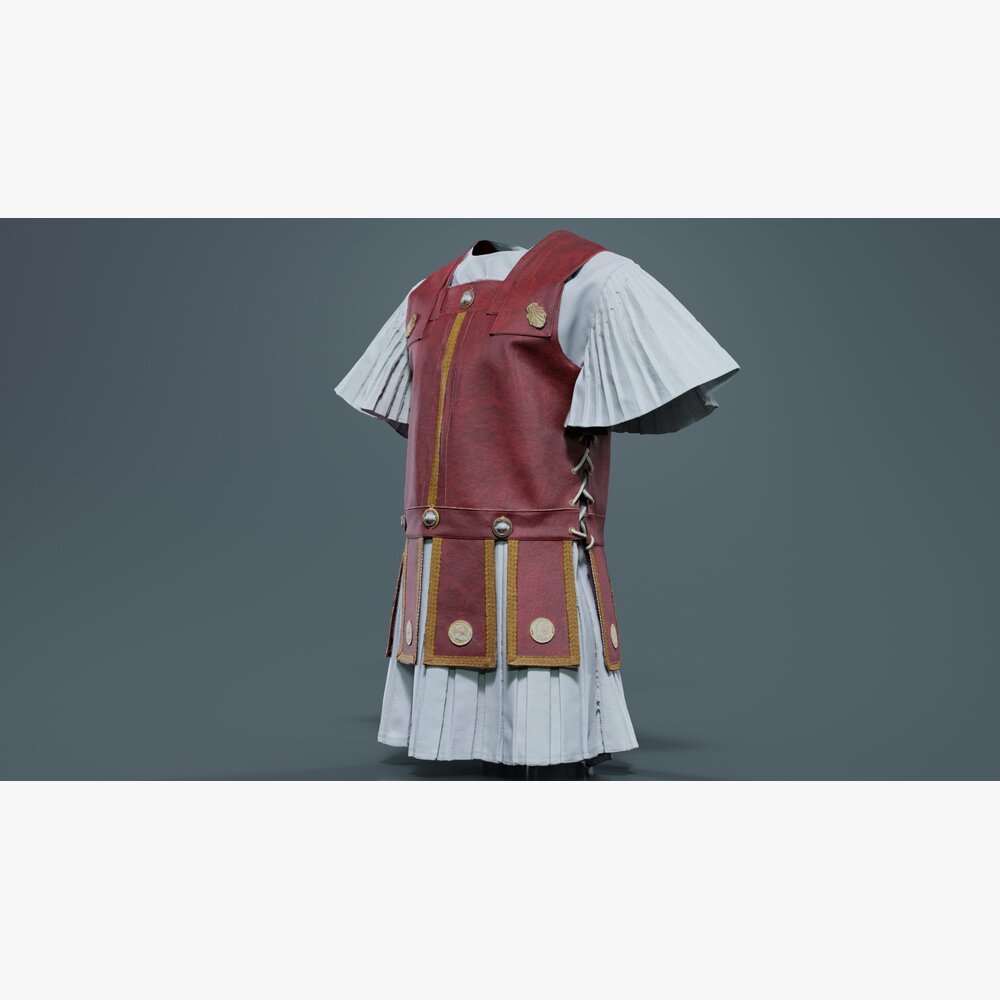 Roman Soldier Costume 3D model - Download Armor on 3DModels.org