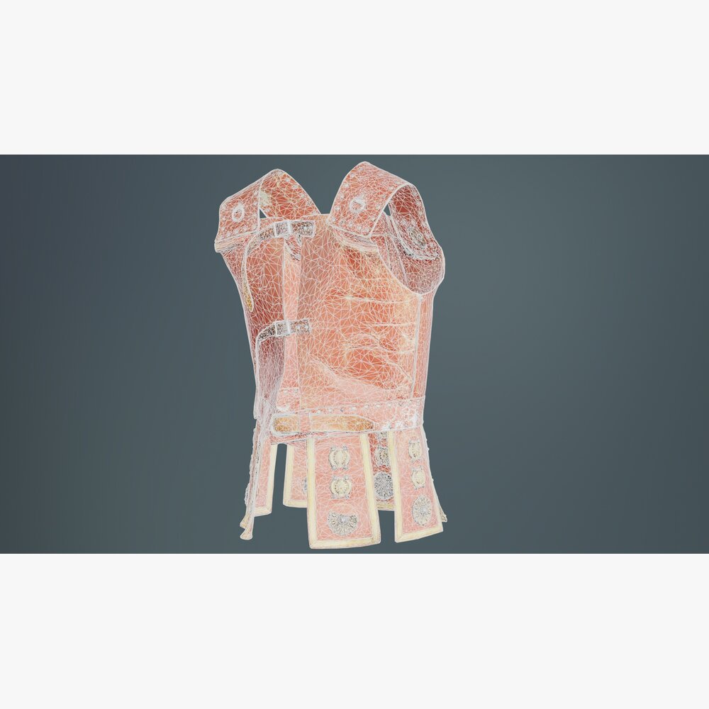 Ancient Roman Soldier Armor 3D model - Download Armor on 3DModels.org