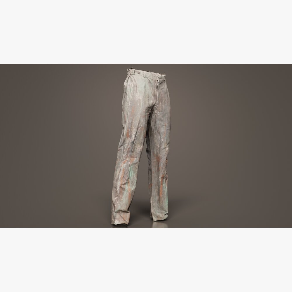 Statue Trousers 3D model - Download Trousers on 3DModels.org