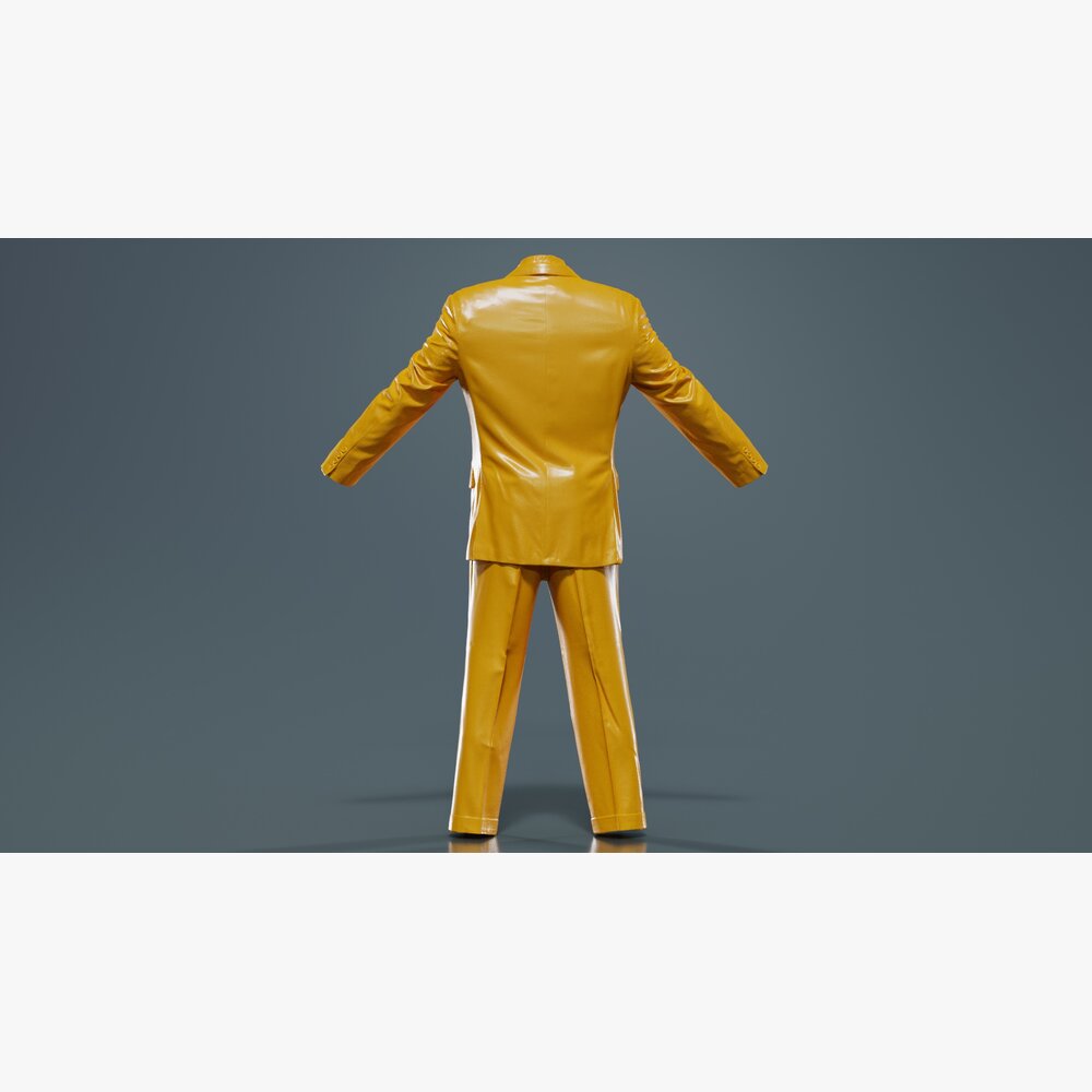 Classic Gray Suit with Tie 3D model - Download Suits on 3DModels.org