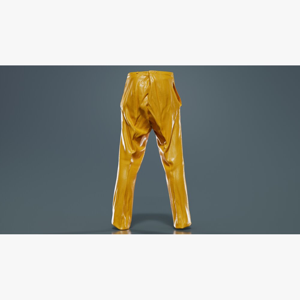 Classic Plaid Trousers 3D model - Download Trousers on 3DModels.org