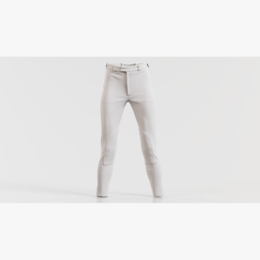 Classic Riding Train Trousers 3D model - Download Trousers on 3DModels.org