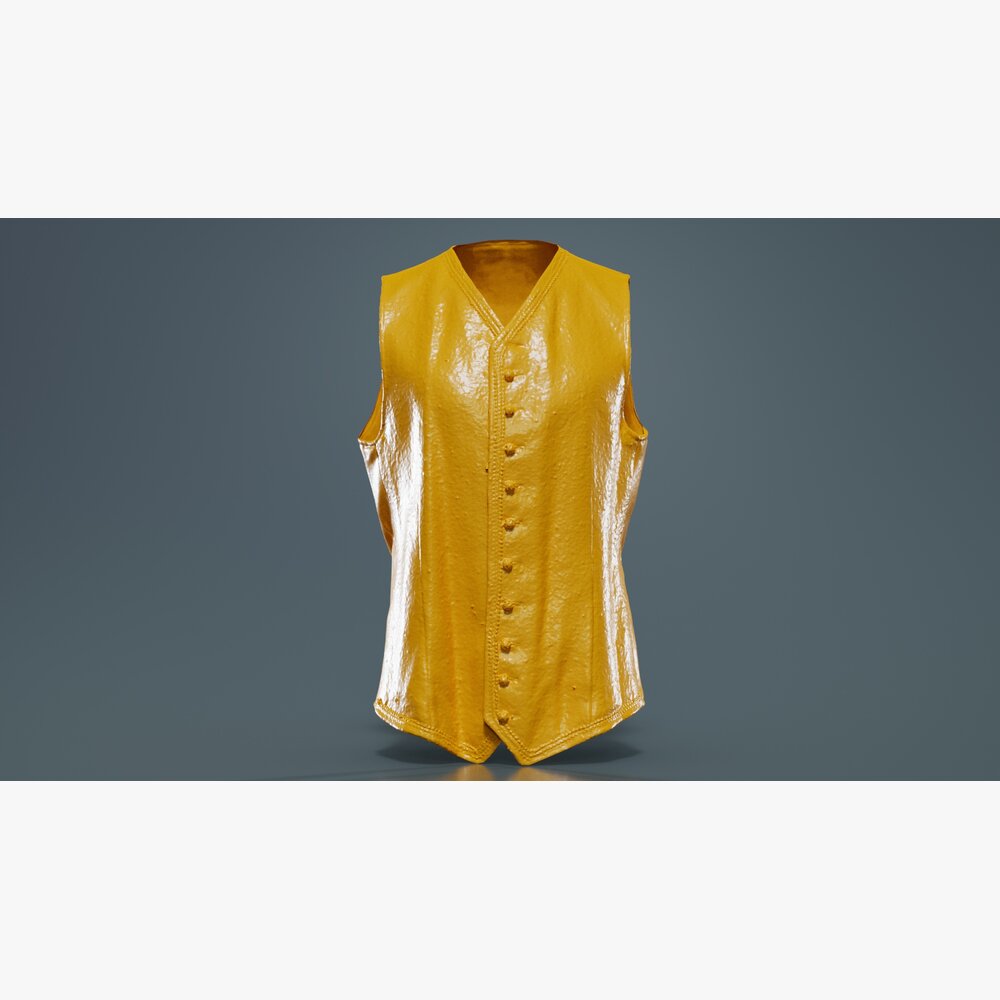 Train Vest 3D model - Download Shirts on 3DModels.org