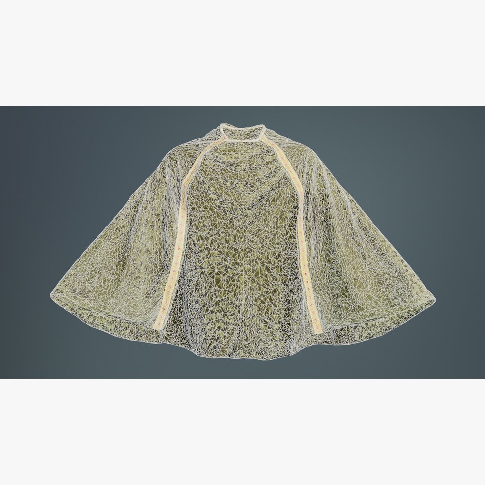 Triangle Cape 3D model - Download Suits on 3DModels.org