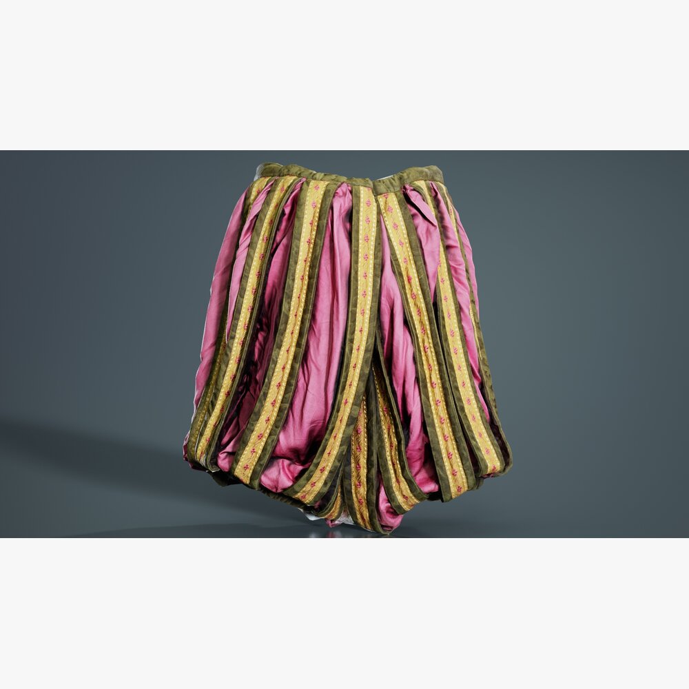Triangle Trousers 3D model - Download Trousers on 3DModels.org