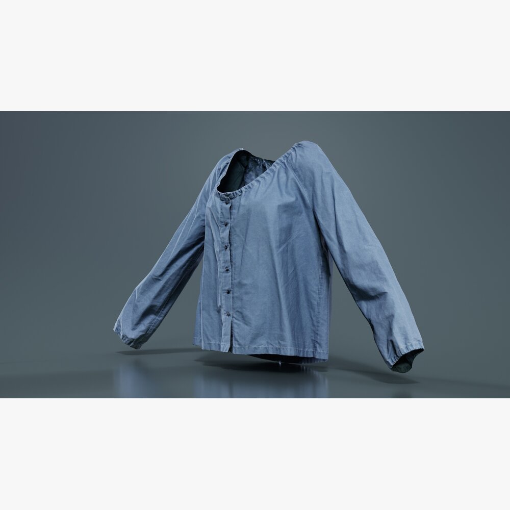 Vagabond Rags Outfit Shirt 3D model - Download Shirts on 3DModels.org