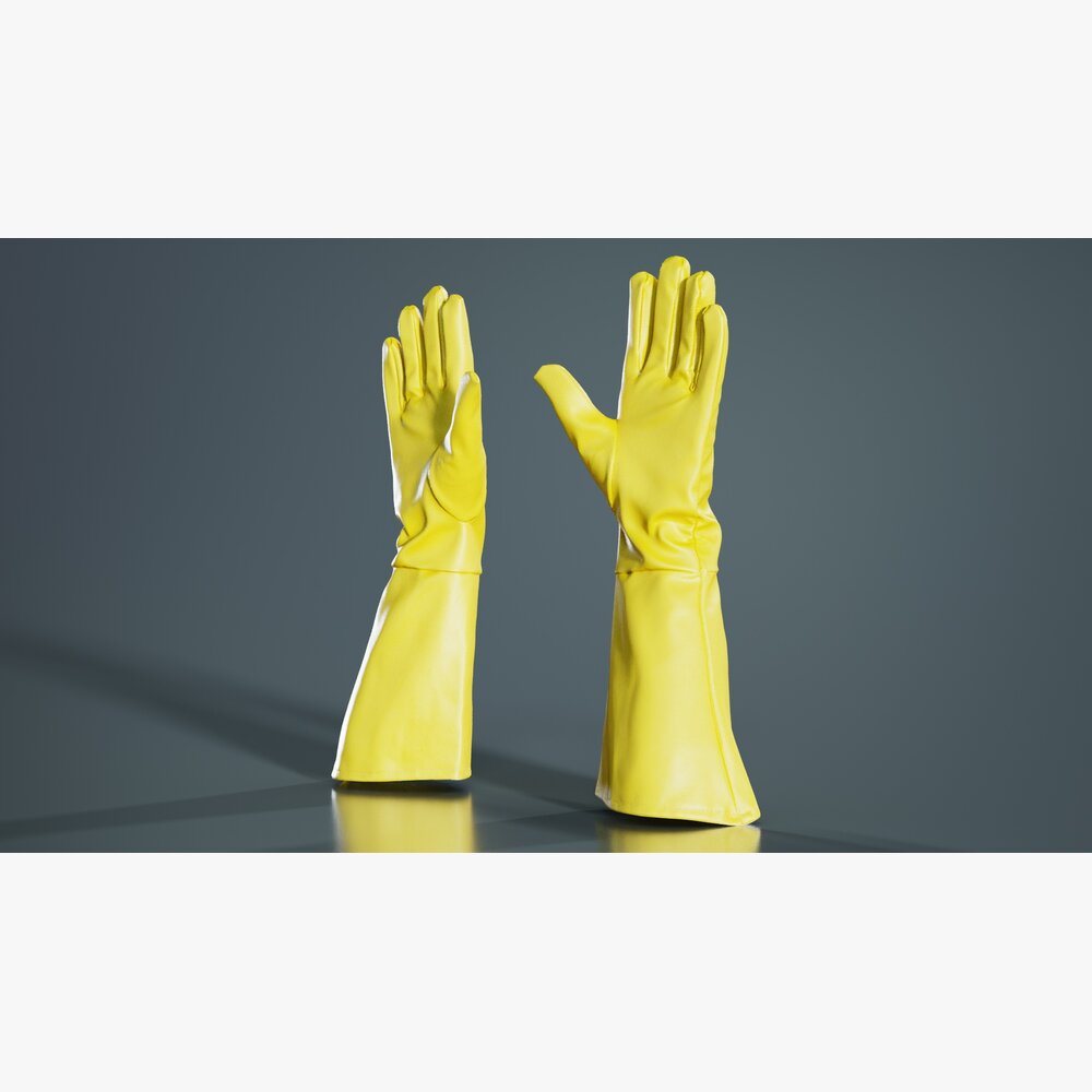 Superhero Glove 3D model - Download Accessories on 3DModels.org