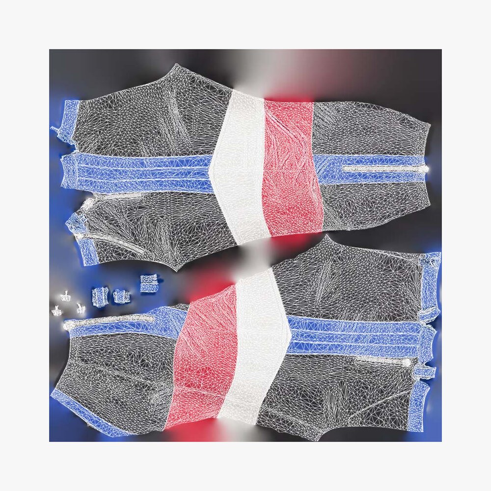 French Leather Trousers 3D model - Download Trousers on 3DModels.org