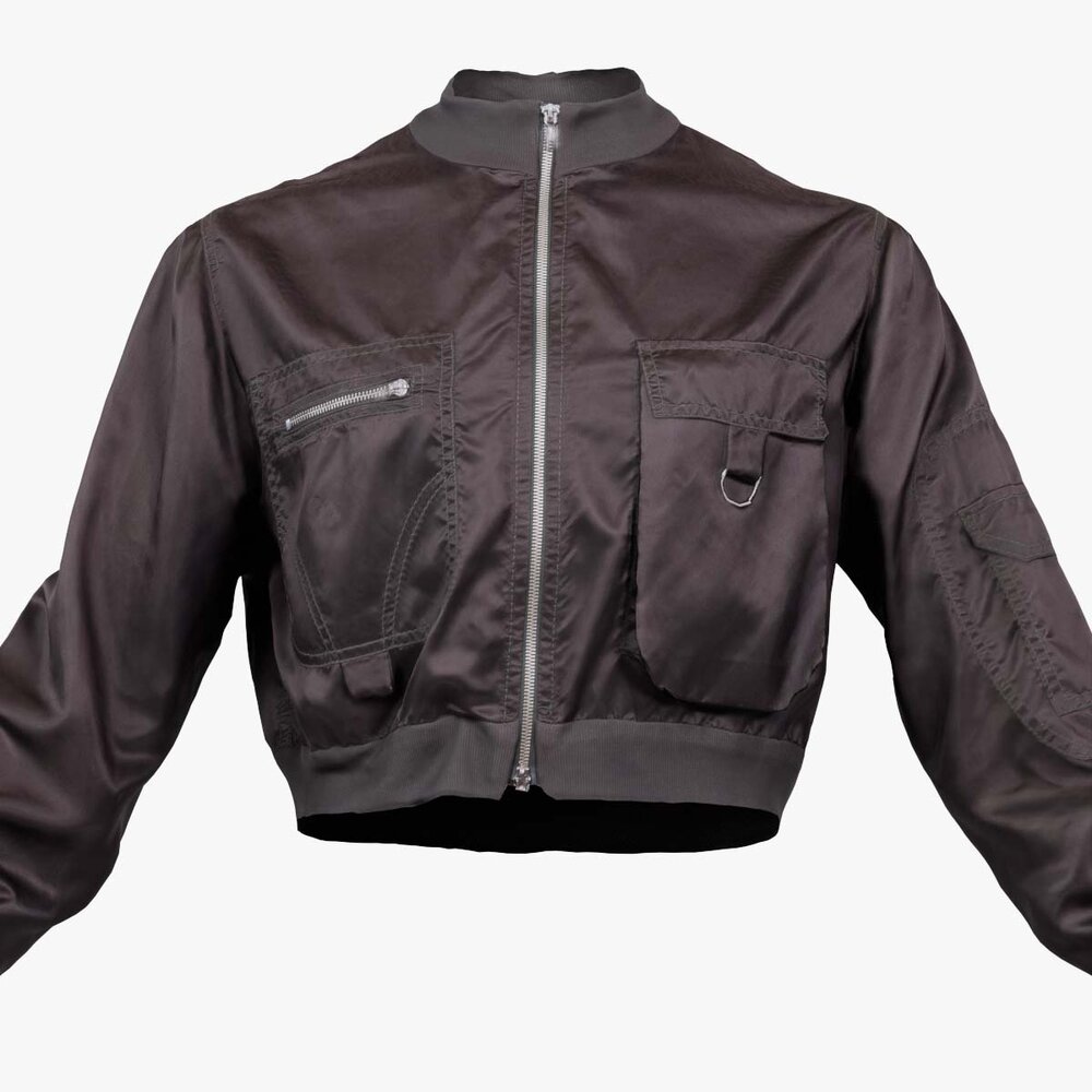 Mini Brown Pocket Jacket 3D model - Download Coats on 3DModels.org