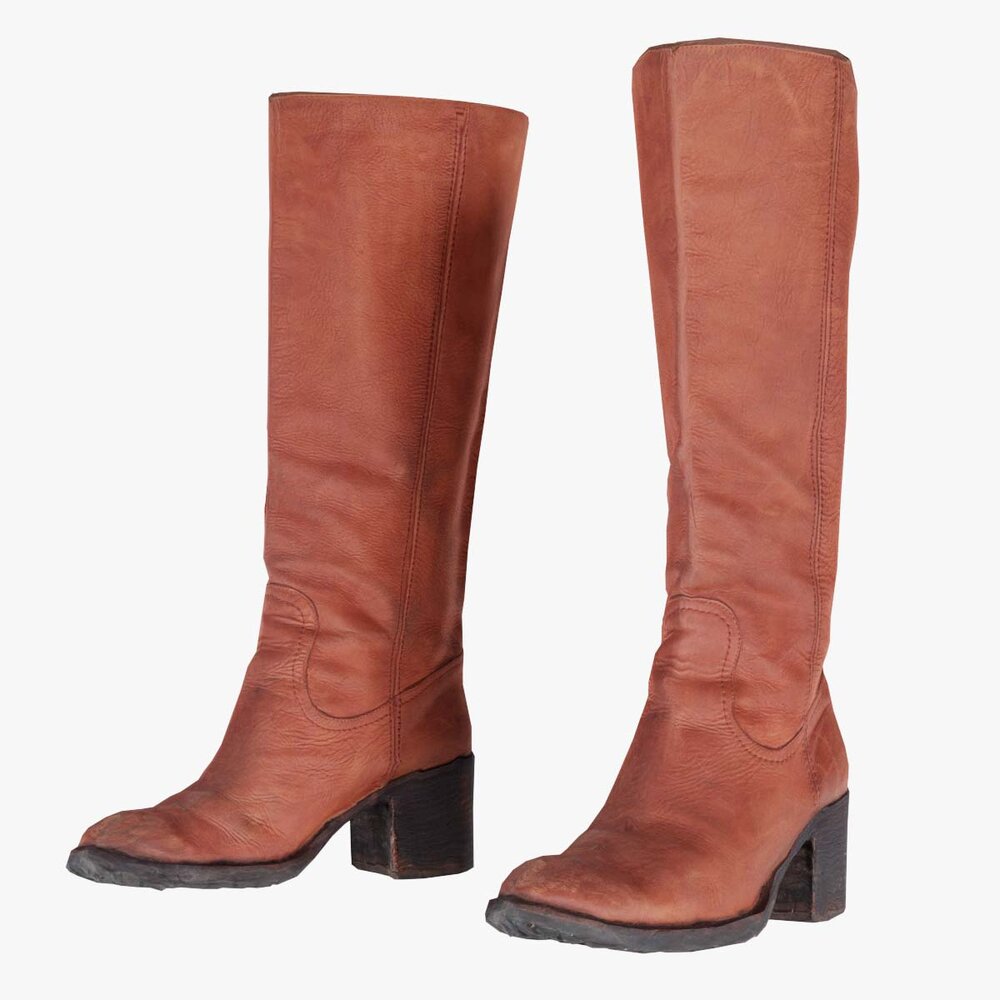 Robust Boots 3D model - Download Shoes on 3DModels.org