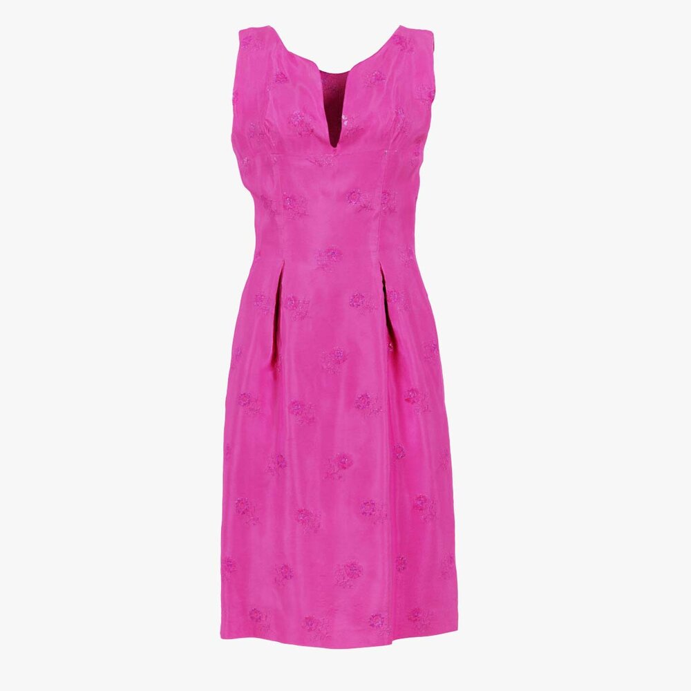 Shiny Pink Flower Dress 3D model - Download Dresses on 3DModels.org