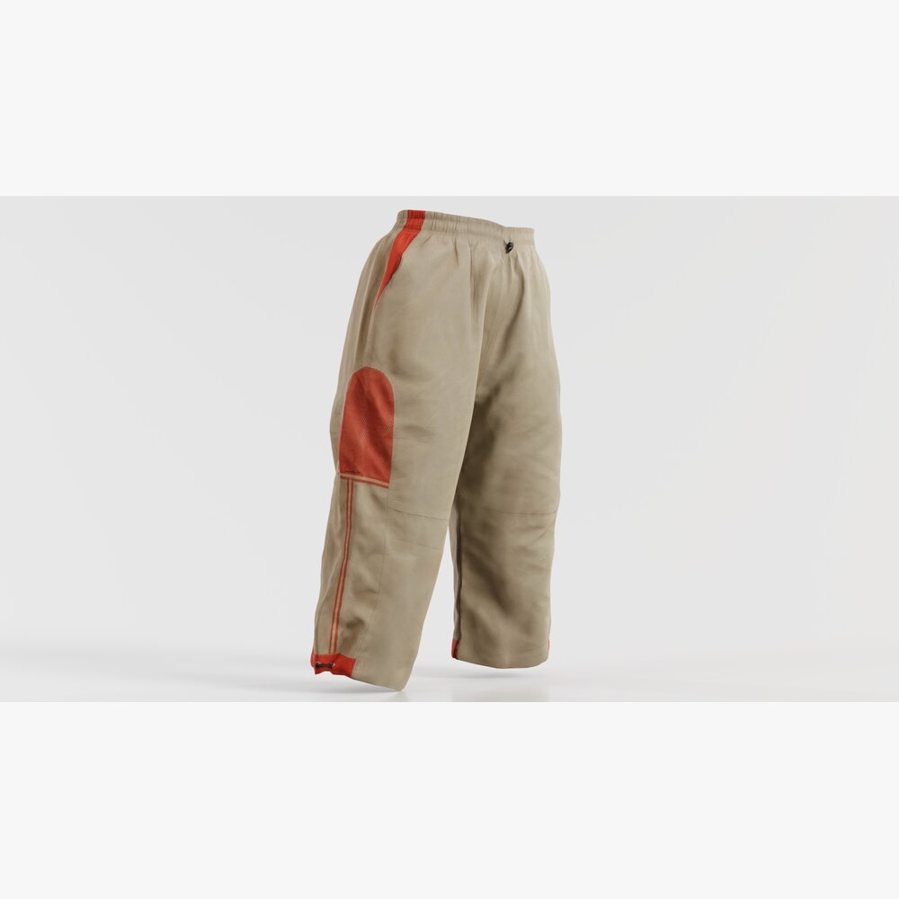 Cargo Pants 3D model - Download Trousers on 3DModels.org