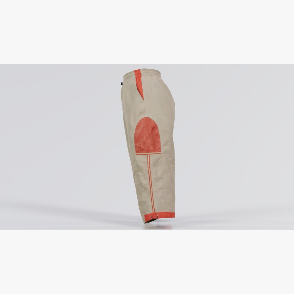 Cargo Pants 3D model - Download Trousers on 3DModels.org