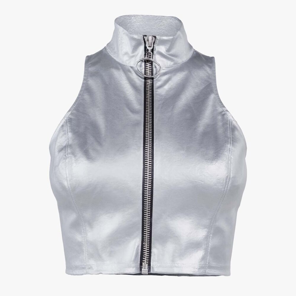 Metallic Top 3D model - Download Shirts on 3DModels.org