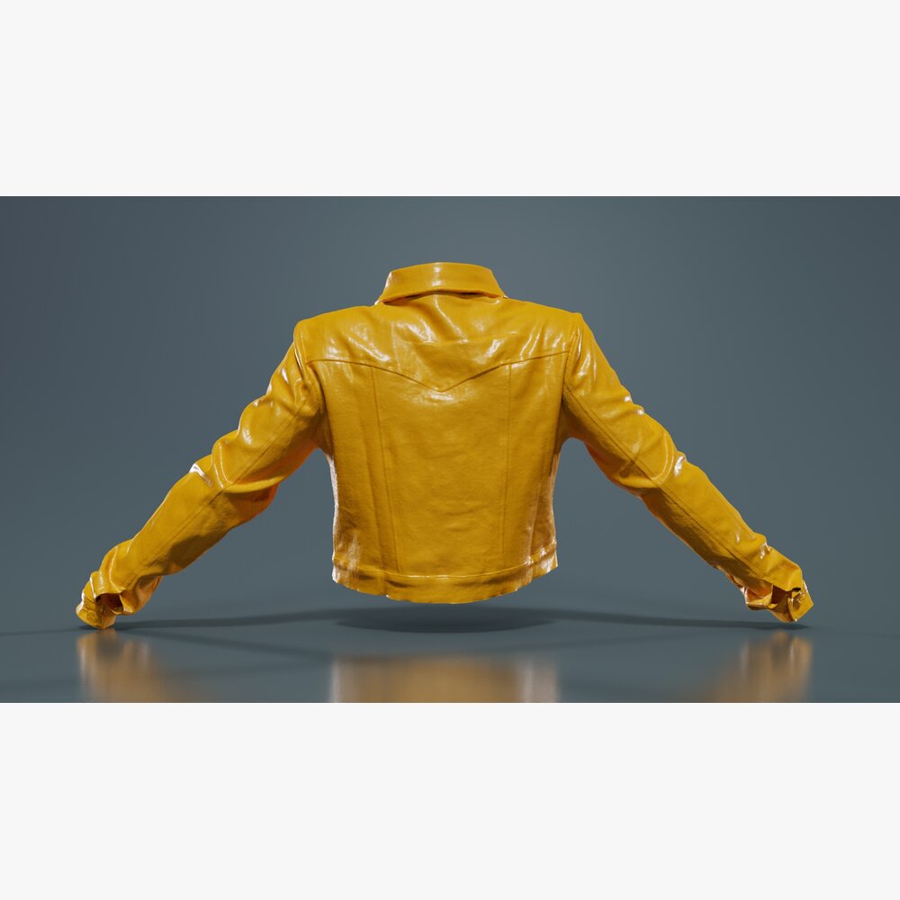 Neat Jeans Jacket 3D model - Download Suits on 3DModels.org