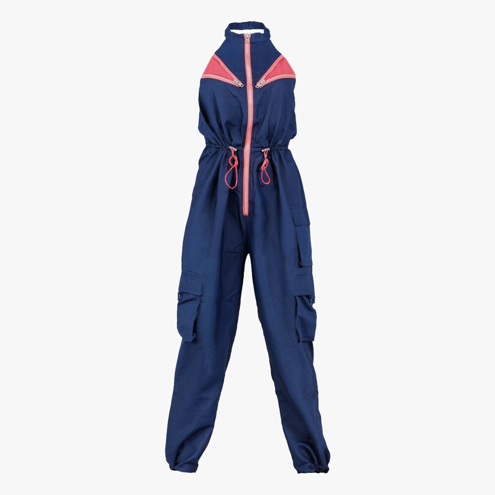 Zippered Jumpsuit 3D model - Download Suits on 3DModels.org