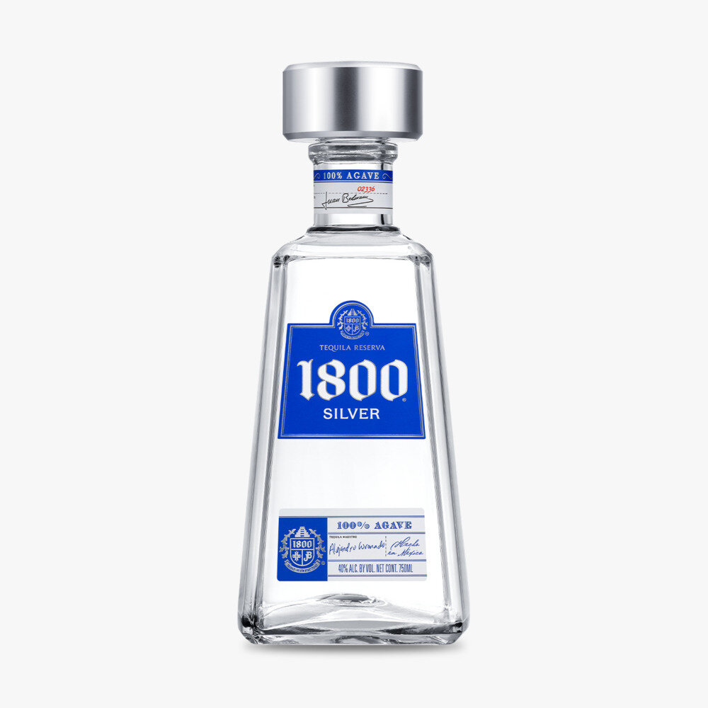 1800 Silver Tequila 3D model - 3DModels.org