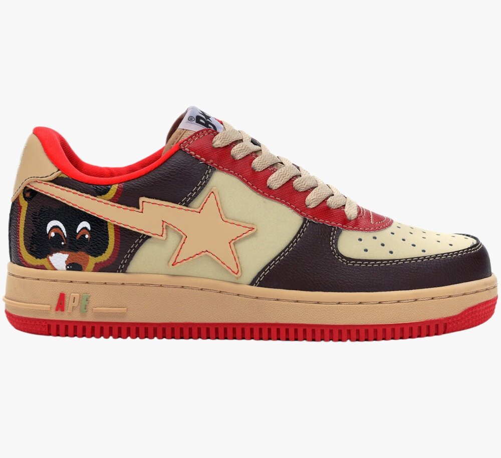 A Bathing Ape Bapesta 3D model - 3DModels.org