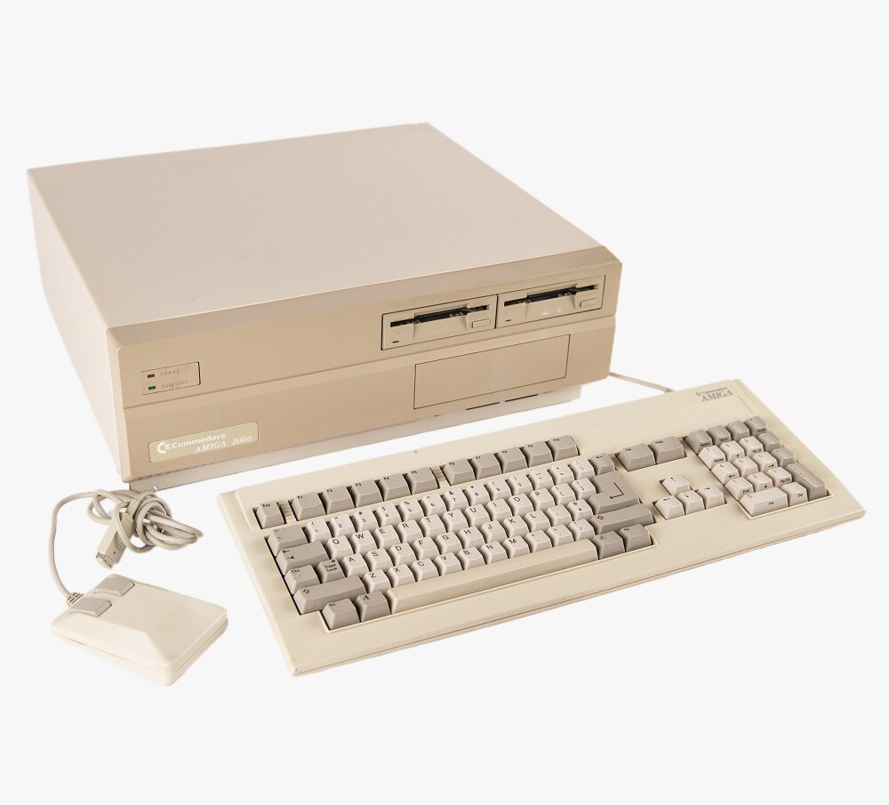 Amiga 2000 (1987) 3D model - 3DModels.org