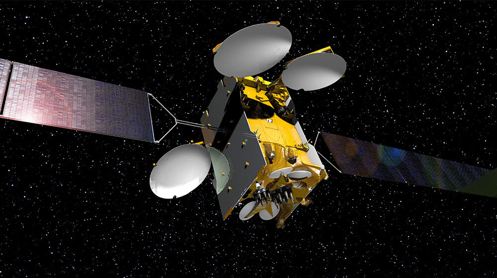 Спутник Astra 5B 3D модель - 3DModels.org