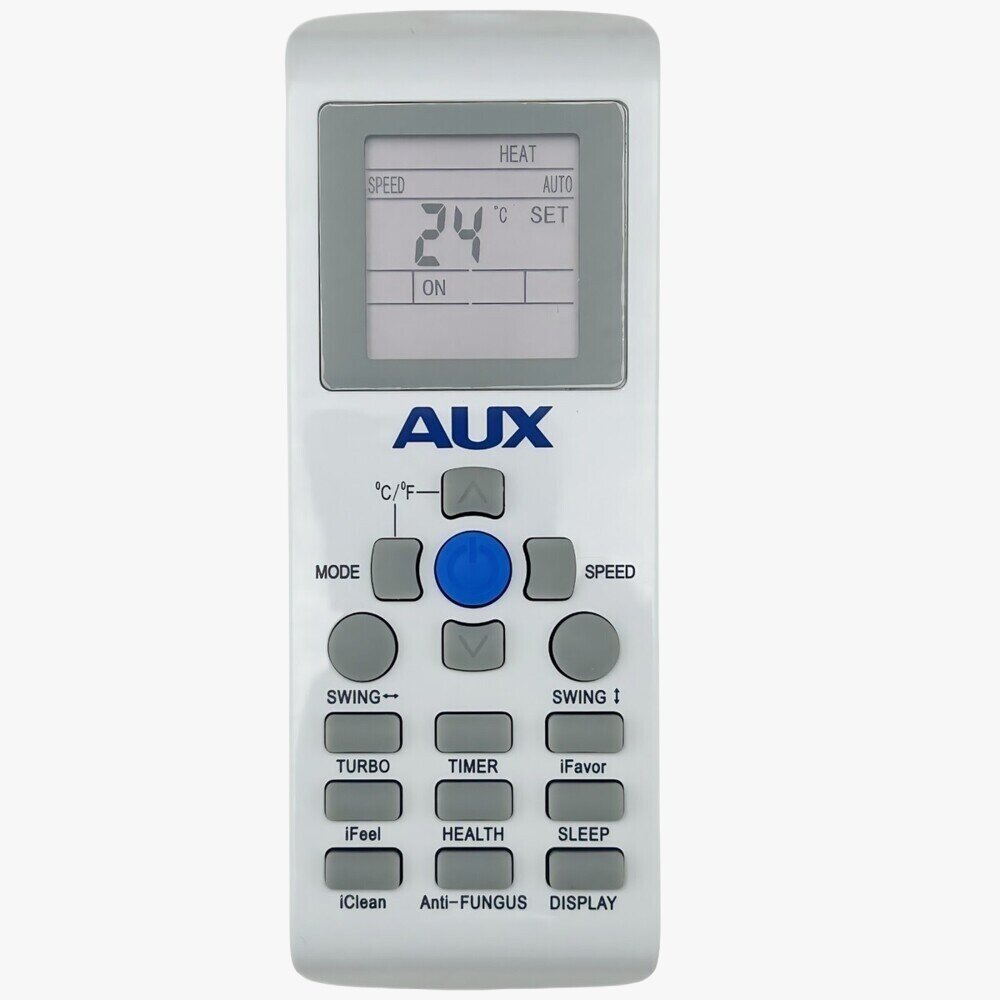 AUX Air Conditioner Remote Control 3D model - 3DModels.org
