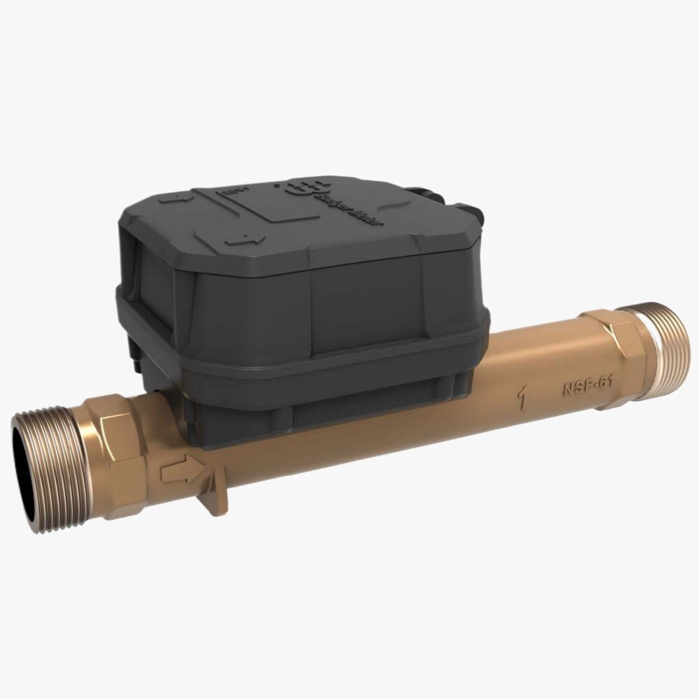 Compteur d’Eau Ultrasonique Badger Meter E-Series Modèle 3D - 3DModels.org