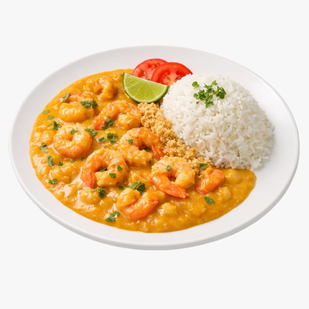 Bobó De Camarão con Arroz Modelo 3D - 3DModels.org
