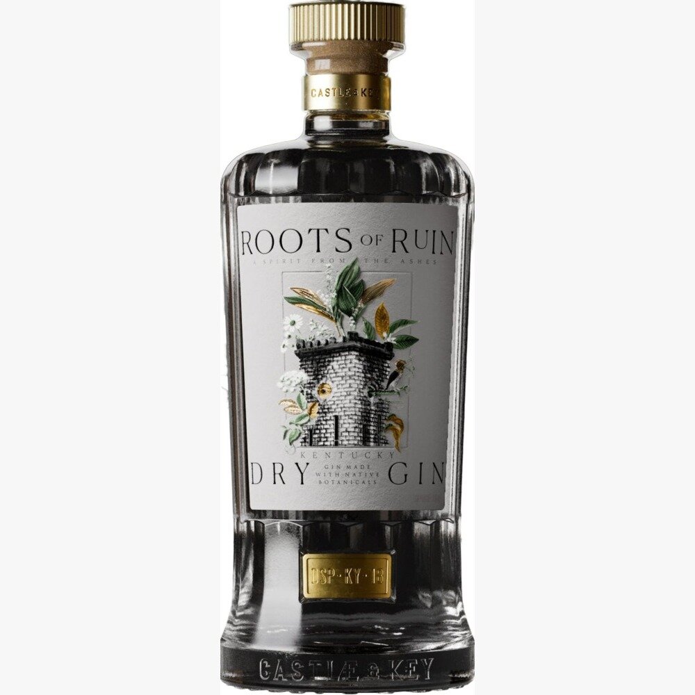 Castle and Key Roots Of Ruin Gin 750ml 3D model - 3DModels.org