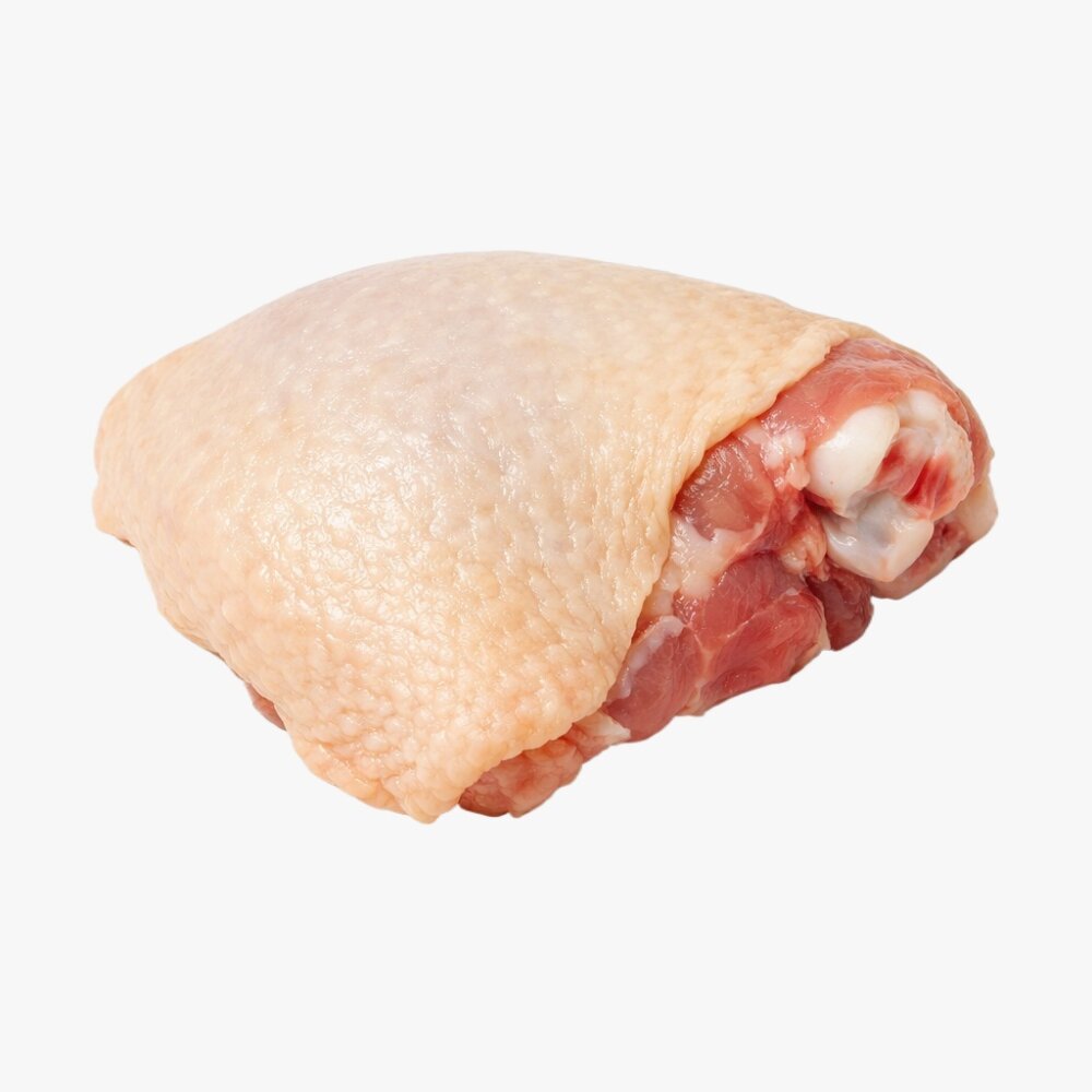 Chicken Thigh (Bone-In, Skin-On) 3D model - 3DModels.org