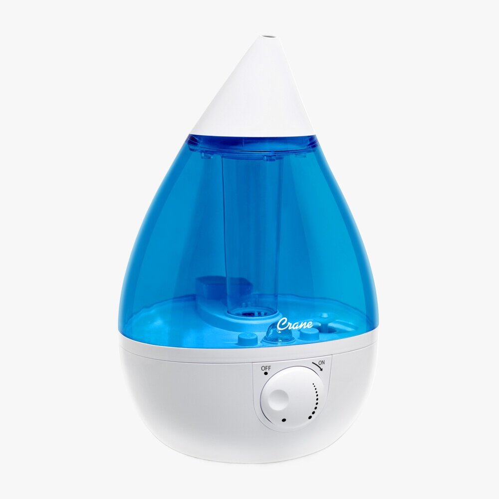 Crane Drop Ultrasonic Humidifier 3D model - 3DModels.org