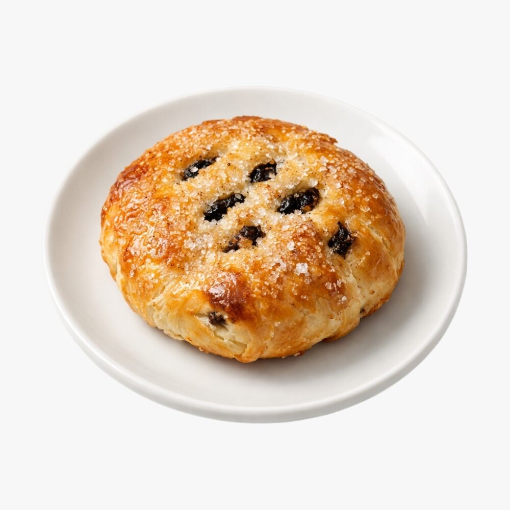 Eccles Cake 3D model - 3DModels.org
