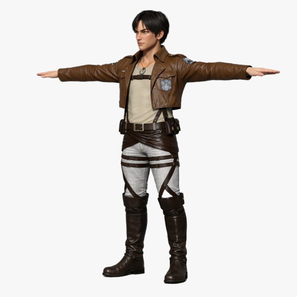 Eren Yeager Modelo 3D - 3DModels.org