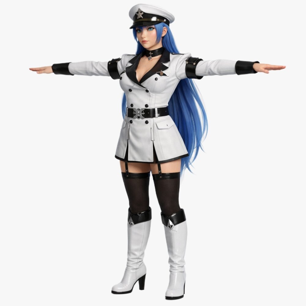 Esdeath 3D model - 3DModels.org