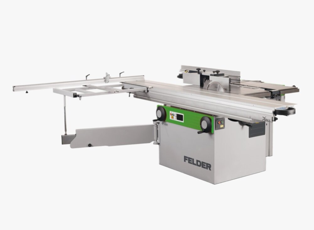 Máquina Fresadora Felder para Madera Modelo 3D - 3DModels.org