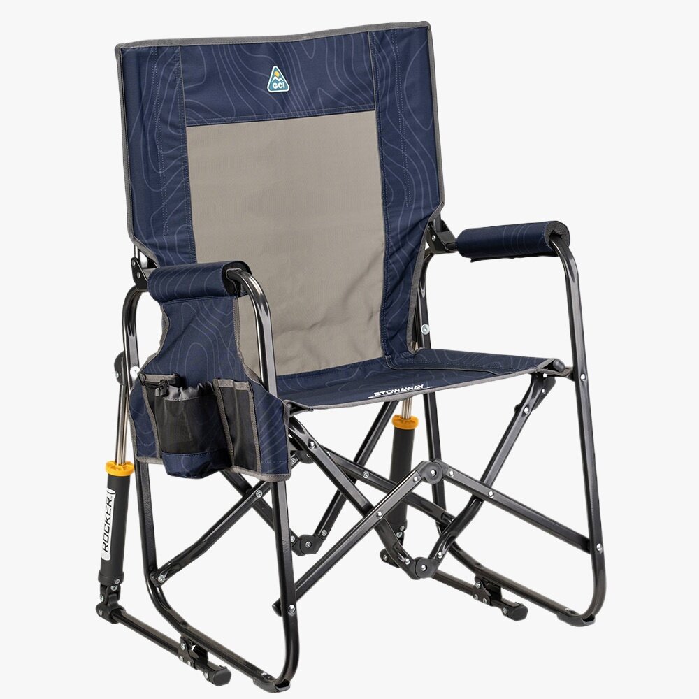 GCI Outdoor Stowaway Rocker Camping Chair 3D model - 3DModels.org