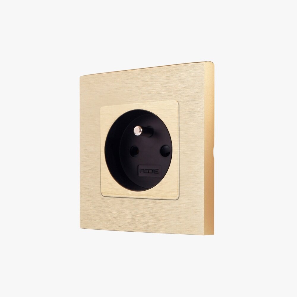 Gira ClassiX Vintage Socket 3D model - 3DModels.org
