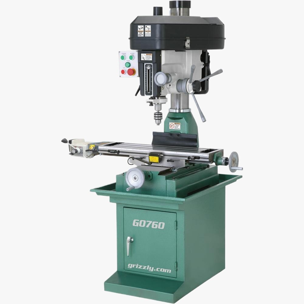 Grizzly Milling Machine 3D model - 3DModels.org