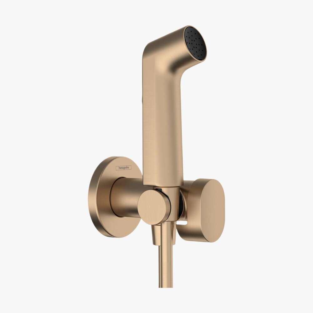 Hansgrohe Bidette Hand Shower 3D model - 3DModels.org