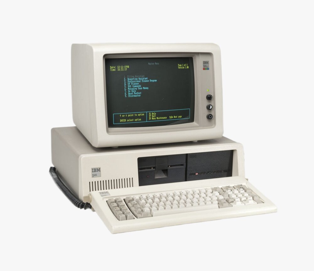 IBM PC XT (1983) 3D model - 3DModels.org