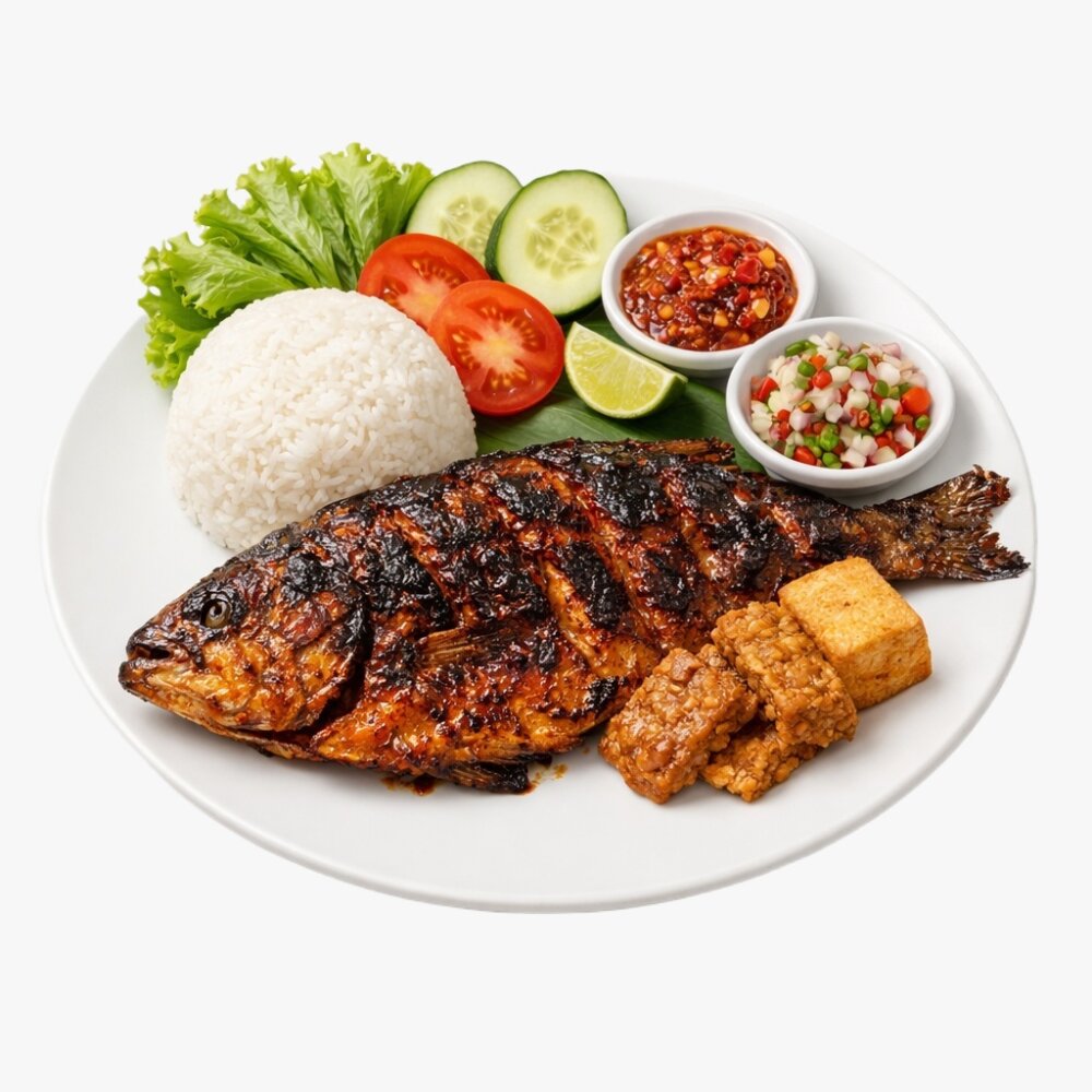 Ikan Bakar 3D model - 3DModels.org