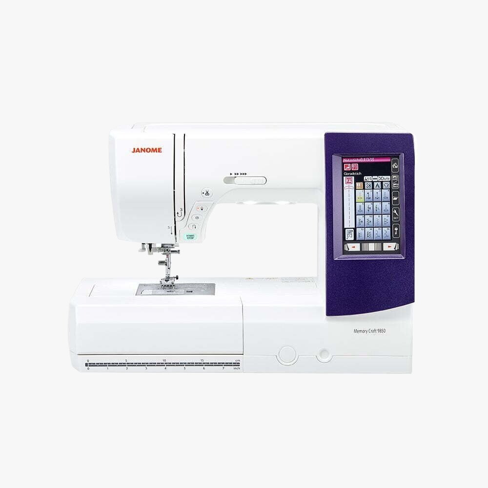 Janome Memory Craft 9850 Sewing And Embroidery Machine 3D model ...