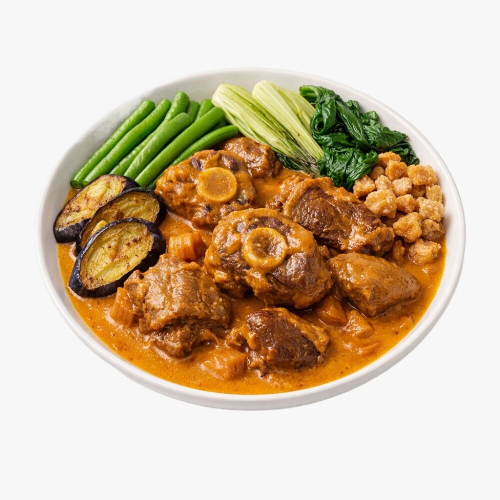 Plato Filipino Kare-Kare con Rabo de Buey Modelo 3D - 3DModels.org